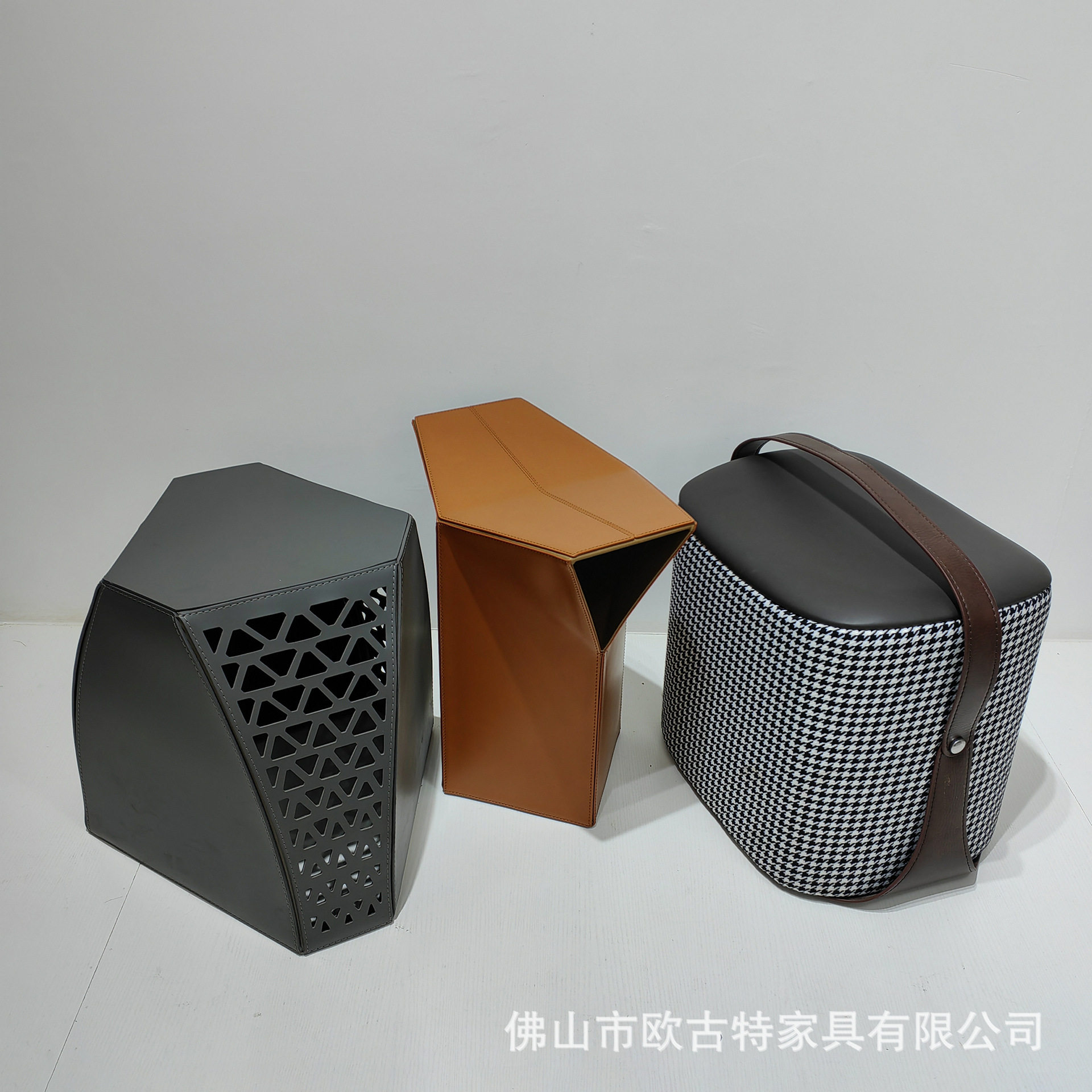 北欧时尚马鞍凳脚踏家用创意手提矮凳沙发凳墩化妆凳换鞋凳小凳子
