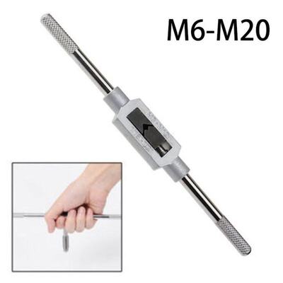 好货M6-M20 1/4 -3/4 Tap Handle Adjustable Reamer Tapping Wre