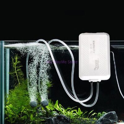 极速Oxygen Pump Aquarium Air Pump Compressor USB Rechargeabl