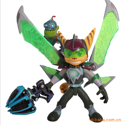 Mr.Zurkon 17CM PVC Action Figures model Ratchet and Clank