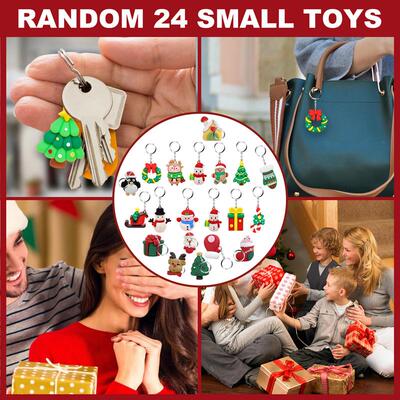 Advent Calendar  24 Days Countdown Calendars With Keychain O