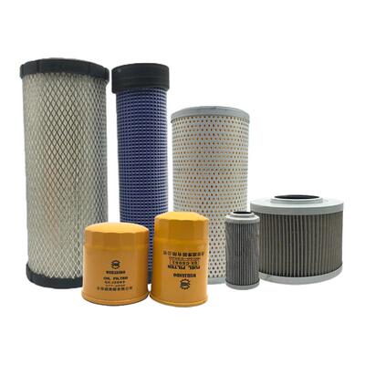 挖掘机VOLVO沃尔沃官方EC55D机油柴油空气滤芯液压回油进油滤清器