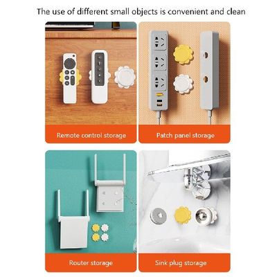 2/4Set Magnetic Remote Control Holder Anti-Lost Wall Mount