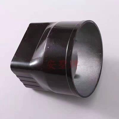 铝合金雨水管方变圆75方转圆110方圆转换接头方管转圆管50圆转方