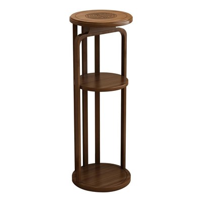 中式客厅玄关电视柜旁边落地摆件轻奢高档大型装饰U高级感创意置