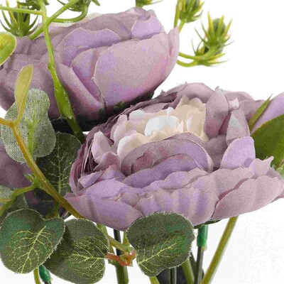 极速Flowers Artificial Peony Flower Bouquets Peonies Silk Bo