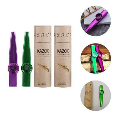 极速1 Set Durable Kazoo Instrument Simple Metal Kazoos Prime