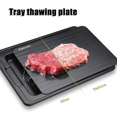 极速1pc Fast Defrost Tray Fast Thaw Frozen Meat Fish Sea Foo