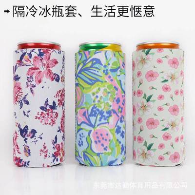 -12oz slender neoprene diving material cola sleeve high cans