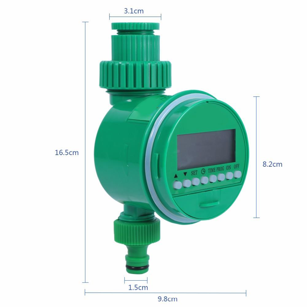 园林自动灌溉控制器电子液晶显示智能工具浇水省力