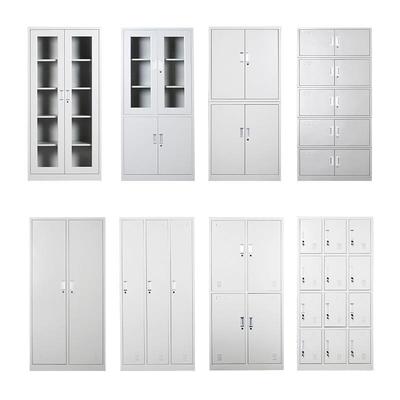 钢制更衣工厂铁皮柜室员工储宿舍多门更HDL-0010衣柜健身柜房浴带