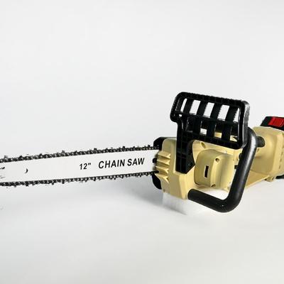 多功能园林木工1寸锂电链伐锯大功木65664率手提式锂电2无刷电锯