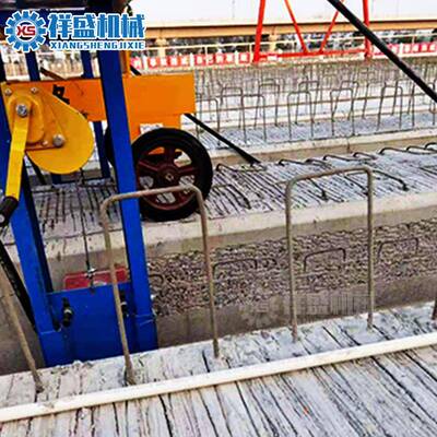 全动混凝土凿毛机自动自行走架式板梁机气动升可降空84635心桁板