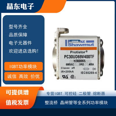 现货罗兰熔断器 PC30UD69V350TF A300058 PC30UD69V400TF B300059