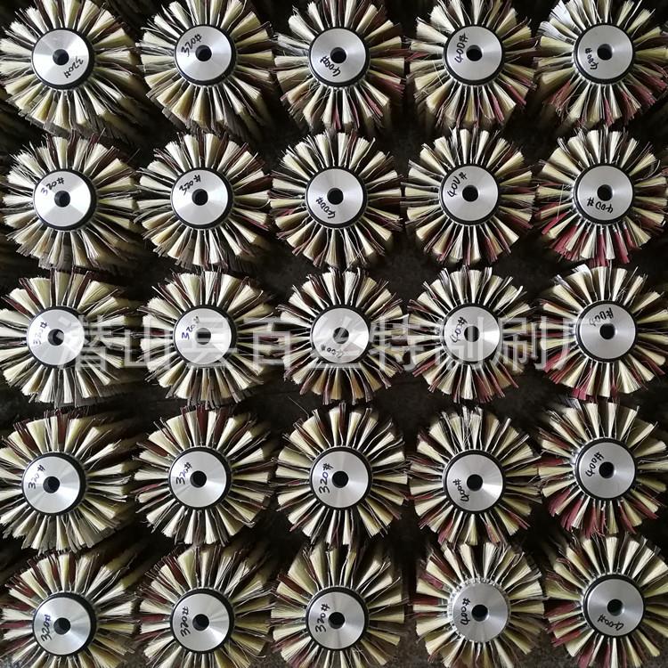 φ220mm*H200mm砂光轮砂光刷木材抛光打磨白粽扫棕刷毛刷辊