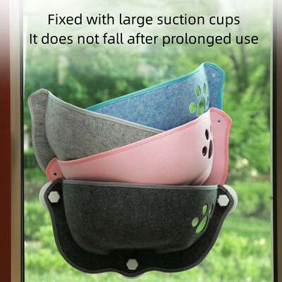 Sunny Window Seat Nest Cat Window Hammock With Cushion Pet K