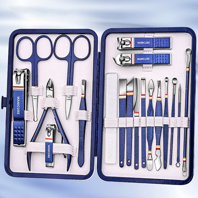 好货New 2023 High-quality 9-19pcs/set Nail Cutter Set Stainl