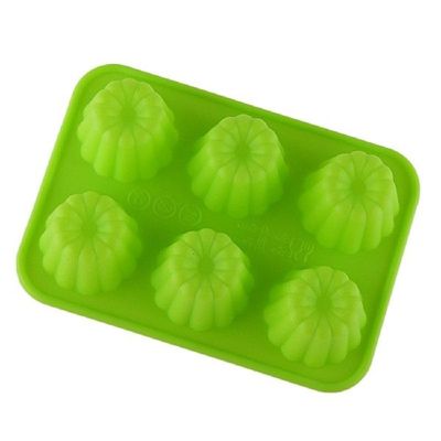 6-Cavities Cake Mold  Reusable Professional Muffin Mold
