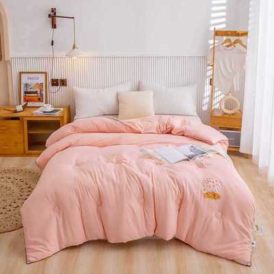 炫耀 水星家纺2022新款亲肤棉冬被大豆被春秋被被芯 被子团购