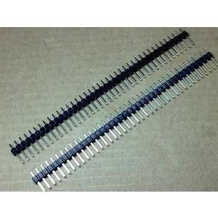 2.54间距 单排针 1*40P 针长11.4MM 单排单塑