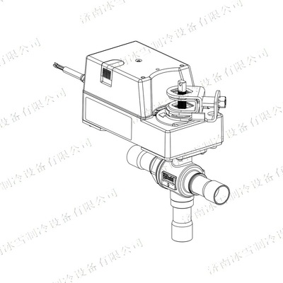 Castel卡士妥三通电动球阀6690M/11A6 (3)带ODS铜接头