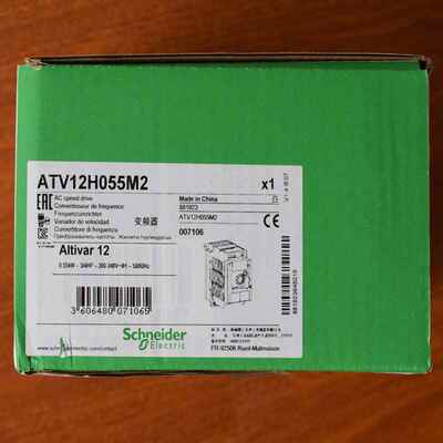 施耐德变频器ATV12H018M2037M2055M2075M2U15M2ATV12HU22M2