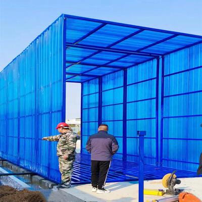 鲁鸿全封闭工地洗车机矿场车辆冲洗平台工程洗轮机承重力强