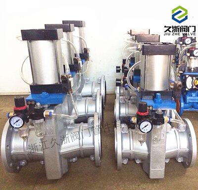 铝合金管夹阀GJ41X-10L气动启闭胶管阀厂家直销精铸质保一年