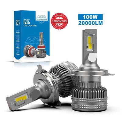 NP50W5000LM6000KLEDH7LED汽车前大灯汽车雾灯LED