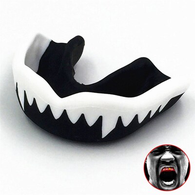 Professional Mouth Guard Adult Karate Muay Safety Soft EVA M