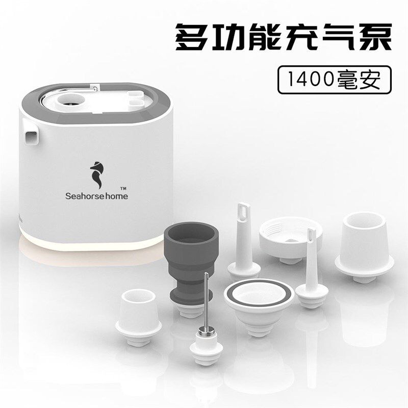 户外充气泵气垫i床泳圈浮床游泳池气球泵帐篷收纳袋充气船打气泵
