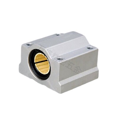 OBK61/62-d10 12 16 20 25 30 35 40 50铝塑直线滑块轴承座封闭型