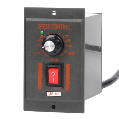 极速US-52减速电机调速器马达开关220V 15w25w60w90w120w180w250w