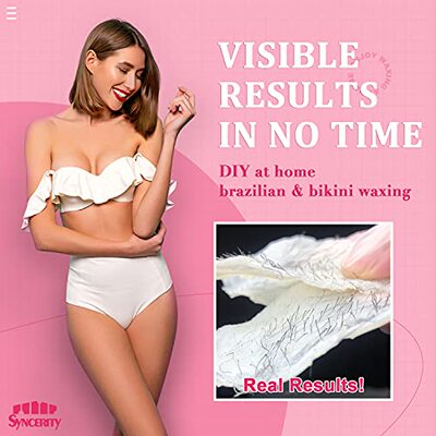 Waxing Kit  Syncerity Hair Removal Wax Warmer Kit for Sensit