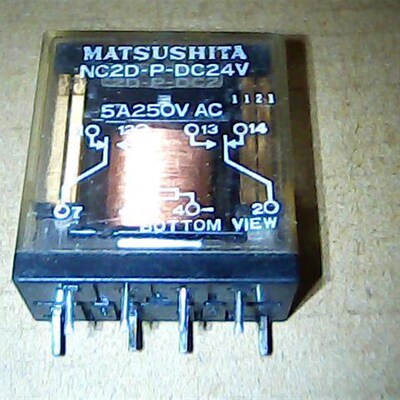 NC2D-P-DC12V   二手拆机正品继电器