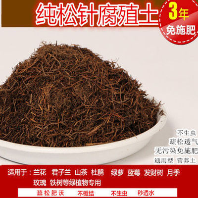 腐熟纯松针绿萝兰花君子兰多肉盆栽植物通用腐殖腐叶营养花土酸性