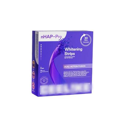 跨境 Purple Teeth Whitening Strips 牙贴 清洁牙齿日常护理牙贴