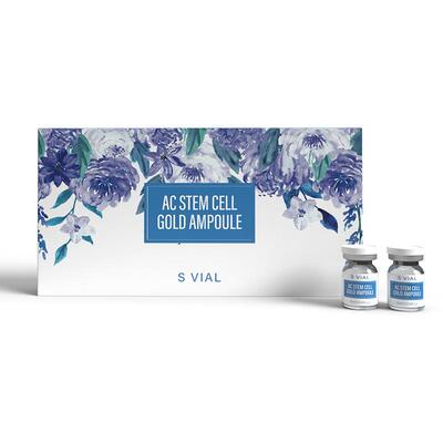 黄金安瓶微针精华套装AC STEM CELLGOLD AMPOULE补水保湿跨境保湿