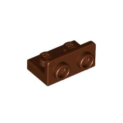 乐高/LEGO积木零配件 6174856 99780 棕色 1x2 反向托架壁板