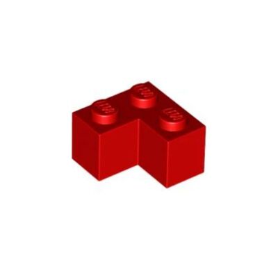 乐高/LEGO积木零配件 235721 2357 红色 2x2 转角砖 拐角砖