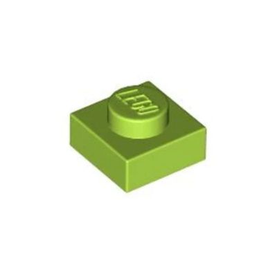 乐高/LEGO 4621557 3024 4122438 浅绿色 1x1 基础板 28554 30008