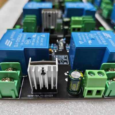 B-018功放通用upc1237大功率双声道立体声喇叭保护电路成品电路板