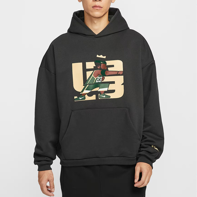NIKE耐克男子詹姆斯篮球运动休闲印花连帽套头衫卫衣IH8820-045