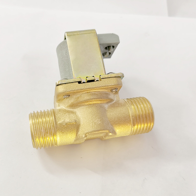 太阳能放水电磁阀铜阀高温热水器售水机AC220 DC24V12V9V不带止回