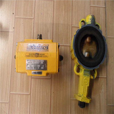 EL-O-MATIC执行器 ED0040.M1A00A.00NO EBRO蝶阀Z011-A DN80 拆机