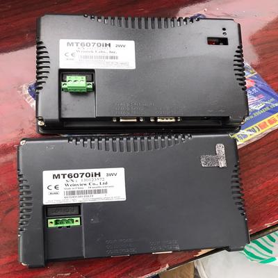 威纶通触摸屏mt6070ih，机器上拆下来的，可充新，实物图~议价