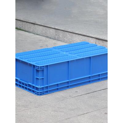 eu822物周转箱80BAZ0*400230流加长塑4料盒物流箱大号箱*子窄长胶