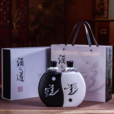 酒瓶定空瓶1装饰瓷酒坛子家用个性陶艺术密封白酒酒瓶jzd子一斤斤