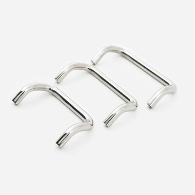 U型/弧形双折弯角型折弯拉手柜子把手ls532弯形拉手UHFN100 120 8