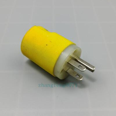 原装进口美国荷宝HUBBELL古董镀佬一字罗丝 发烧美标电源插头